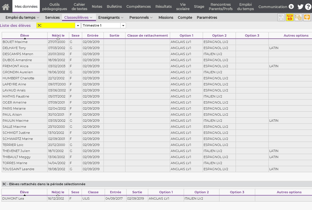 Comment savoir sa classe avant la rentrée sur l'ENT ? - 1 Jour